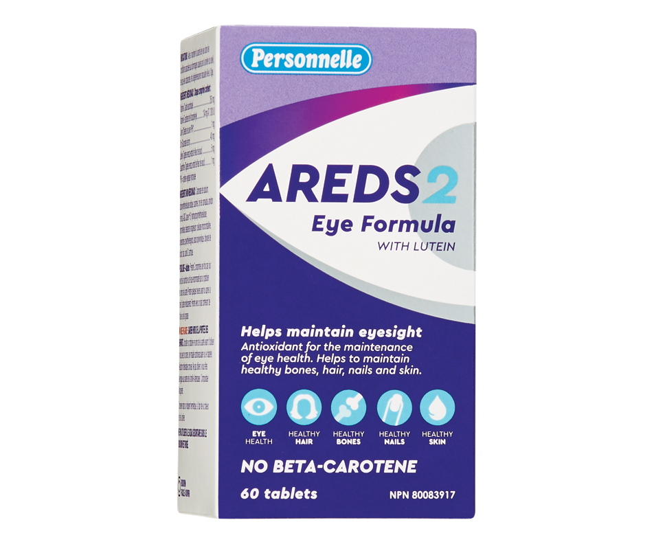 Areds 2 Eye Formula with Lutein, 60 units – Personnelle : Multivitamin ...
