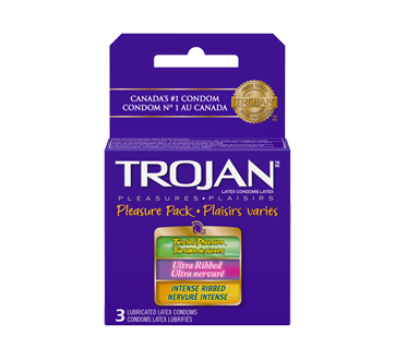 Trojan Condom Packages
