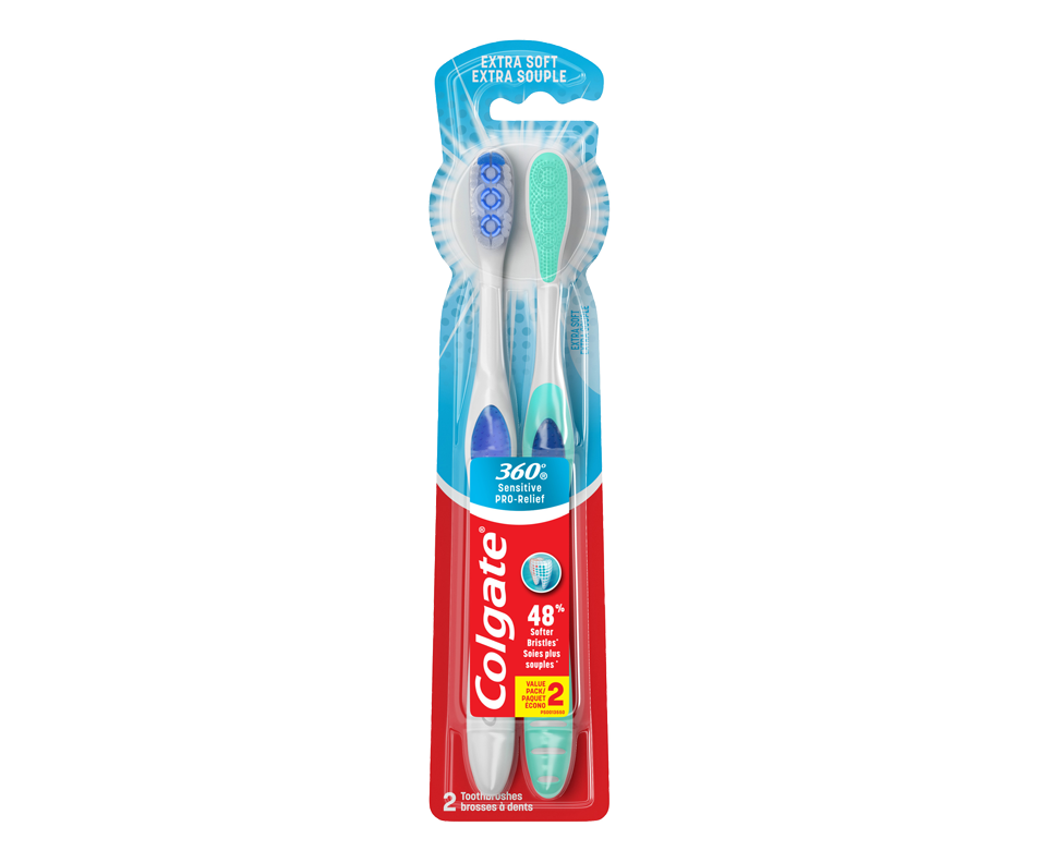 Sensitive Pro-Relief Toothbrush, Ultra Soft, 2 units – Colgate ...