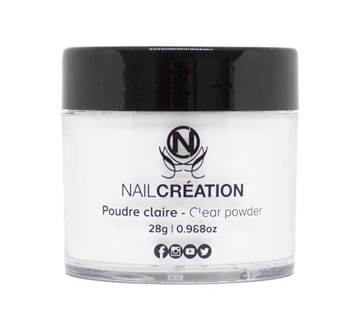 Clear Powder, 1 unit – Nail Création : Artificial nails and nail art ...