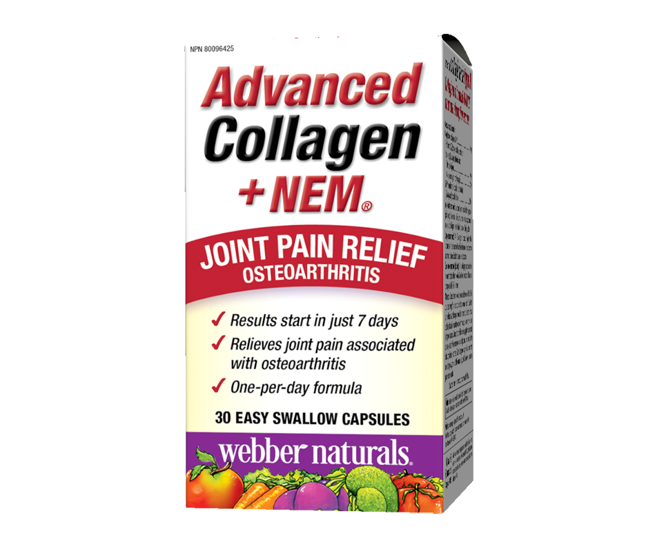 Webber Naturals Advanced Collagen + NEM, Capsules, 30 units – Webber ...