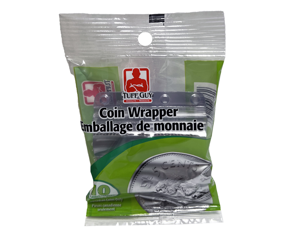 Coin Wrapper, 10 units – Tuff Guy : Money | Jean Coutu