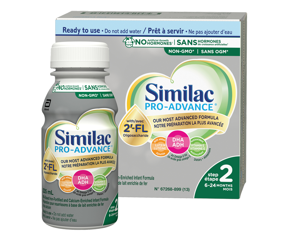 Pro-Advance Step 2 Baby Formula, 6-24 months, 16 x 235 ml – Similac : Food and juice | Jean Coutu