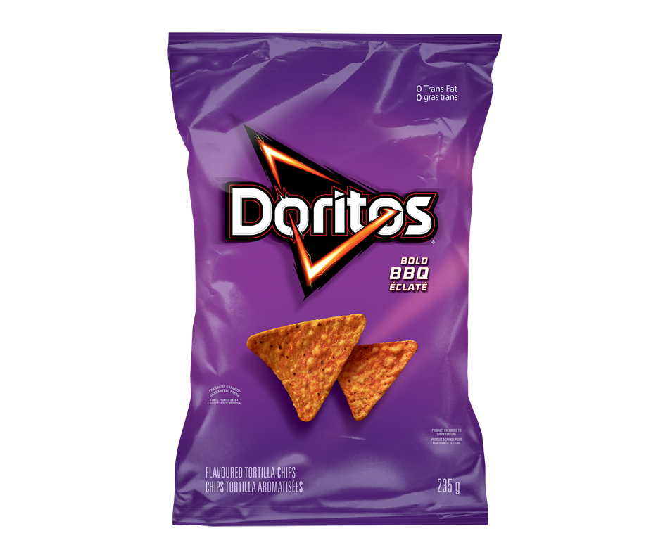Flavoured Tortilla Chips, Bold BBQ, 235 g – Doritos : Chips and ...
