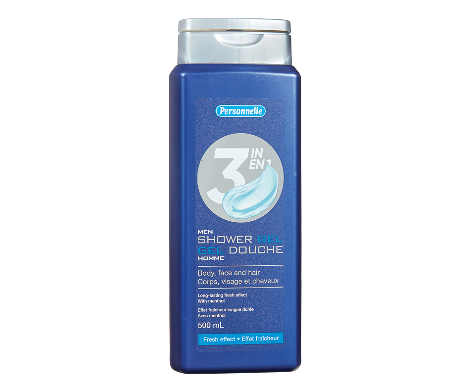 Shower Gel 3-in-1 for Men, 500 ml – Personnelle : Body wash and shower ...