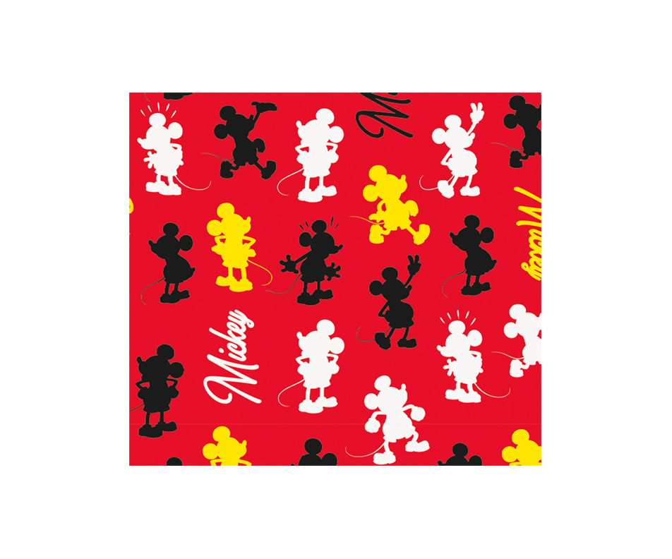 Mickey Mouse Gift Wrap, 1 unit – Unique Party Favors : Gift boxes and ...