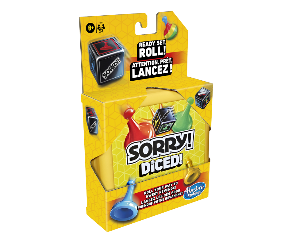 Sorry! Diced Game, 1 unit – Hasbro : Board games | Jean Coutu