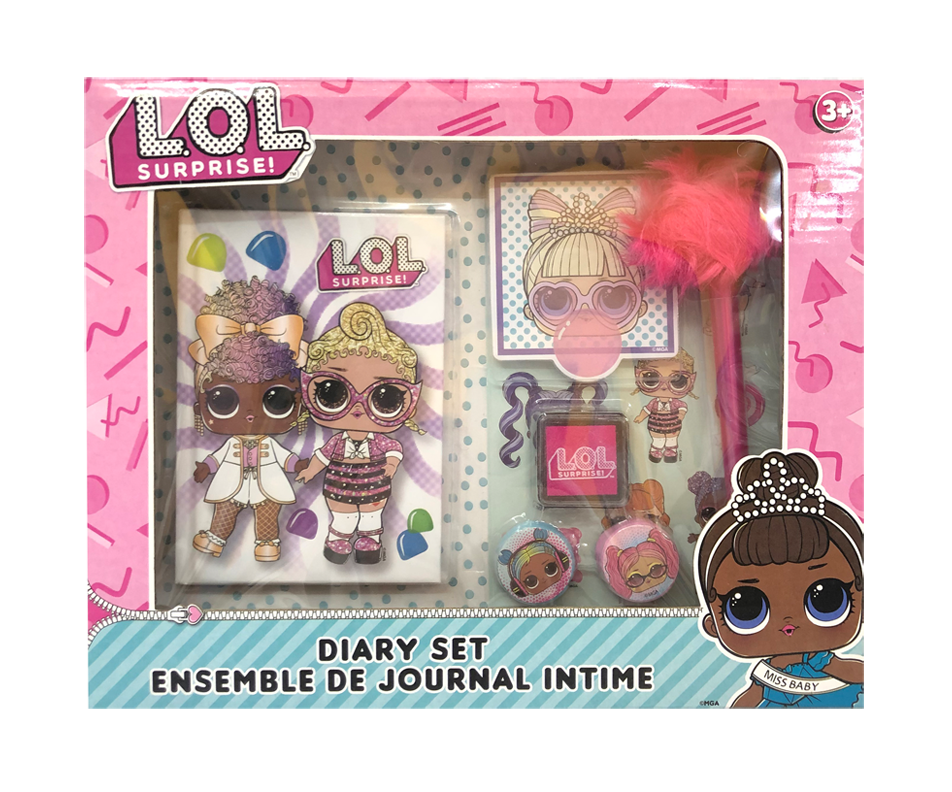 Diary Gift Set, 1 unit – L.O.L. Surprise : Arts and crafts | Jean Coutu
