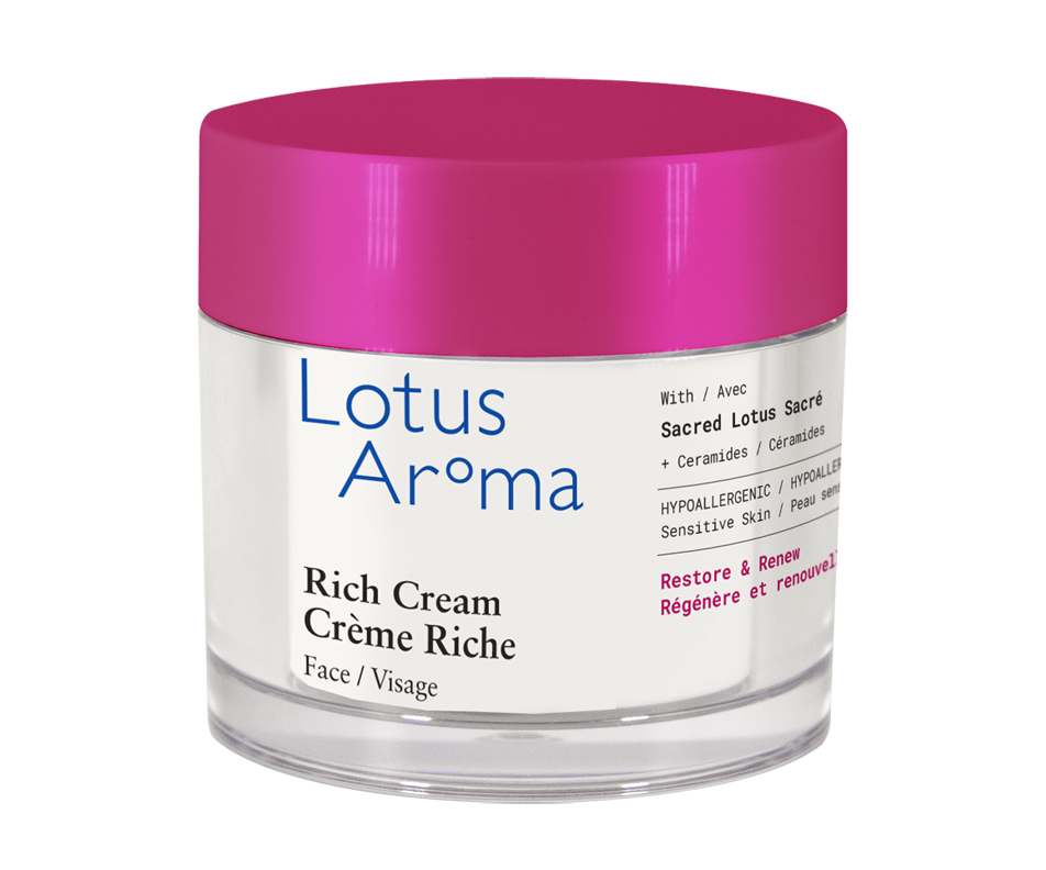 Rich Cream Face, 50 ml – Lotus Aroma : Moisturizer | Jean Coutu