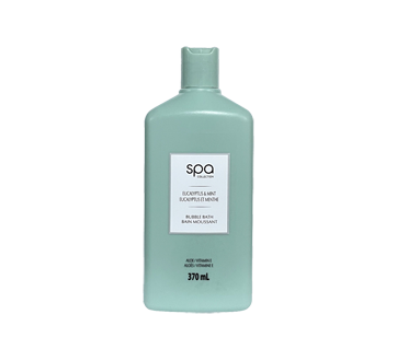 Bubble Bath, Eucalyptus & Mint, 370 ml – Spa Collection : Essential oils | Jean Coutu