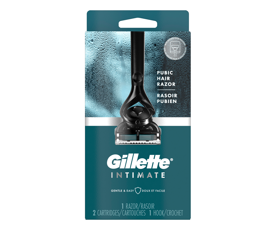 Gillette Intimate Pubic Hair Razor For Men Gillette Manual Razor Jean Coutu