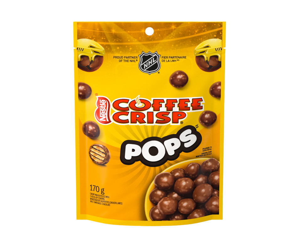 Coffee Crisp Pops Chocolaty Snacks, 170 g – Nestlé : In a bag | Jean Coutu