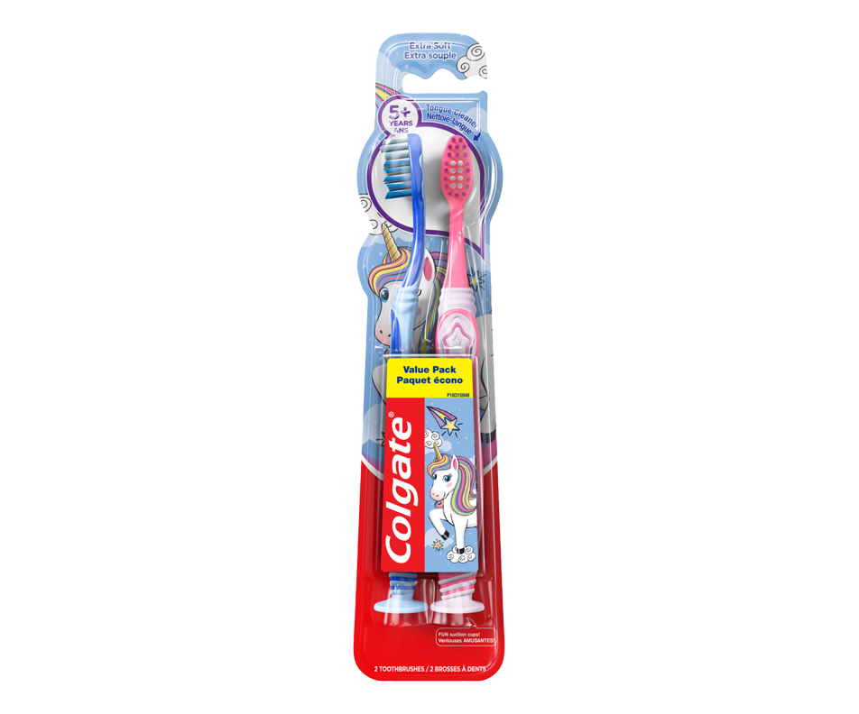 Unicorn Kids Toothbrush, 2 units – Colgate : Toothbrush | Jean Coutu