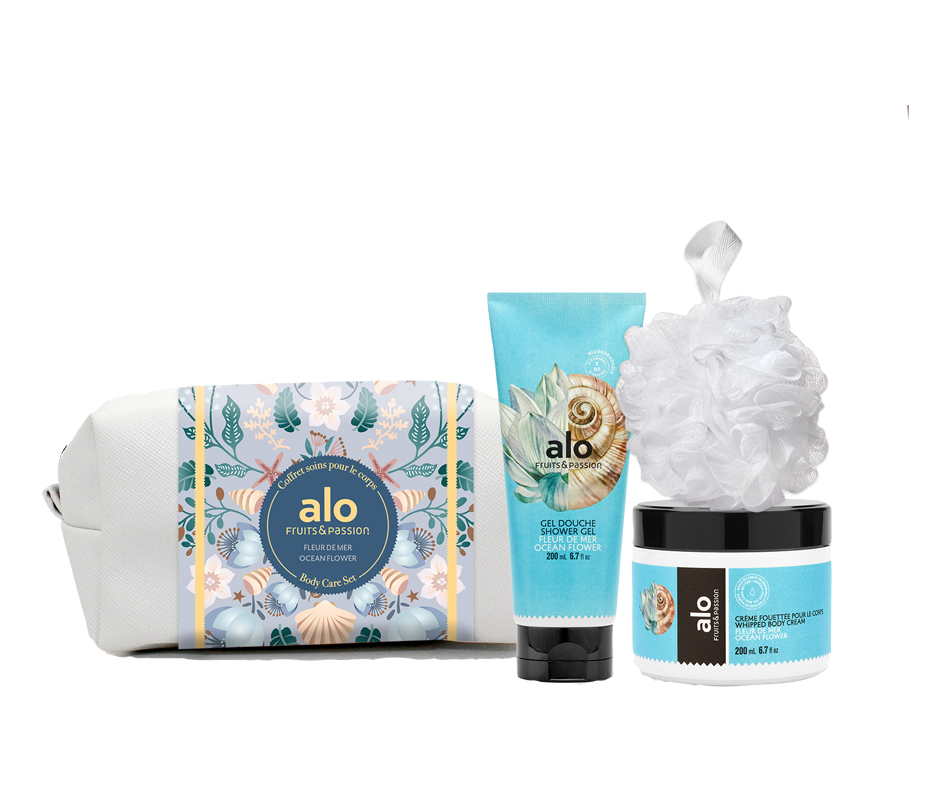 Alo Body Care Set, 4 units, Ocean Flower – Fruits & Passion : Gift sets ...