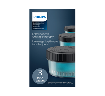 Quick Clean Pod Cartridges, 3 units – Philips : Electric razor | Jean Coutu