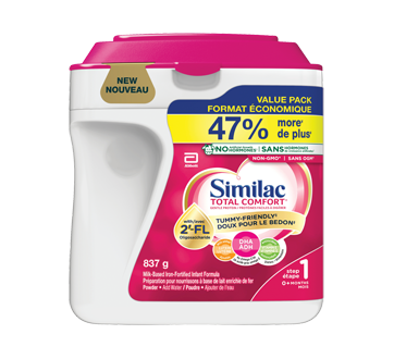 Total Comfort Powder Baby Formula, 837 g – Similac : Formula | Jean Coutu