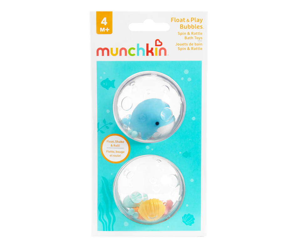 Float & Play Bubbles Bath Toys, 2 units – Munchkin : Clothes and ...