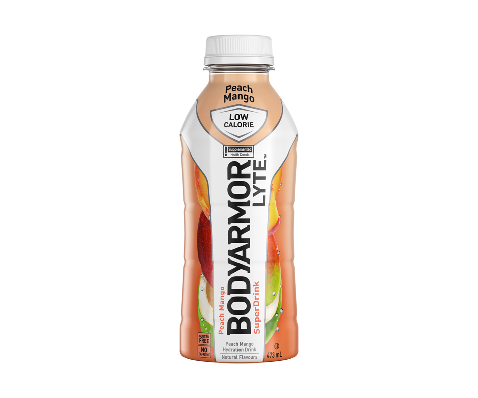 Lyte Sports Drink, Peach Mango, 473 ml – BodyArmor : Beverage | Jean Coutu