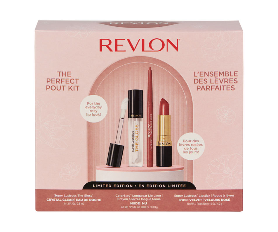 Perfect Pout Kit, 3 units – Revlon : Beauty gift sets | Jean Coutu