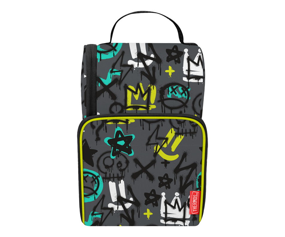 Tween Dual Lunch Box, Graffiti, 1 unit – Thermos : Lunch Containers ...