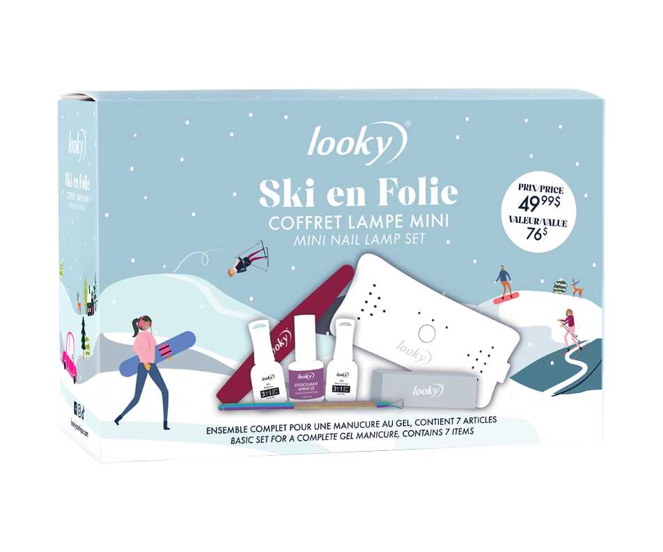 Christmas Box with Mini Lamp, 7 units – Looky : Nails | Jean Coutu