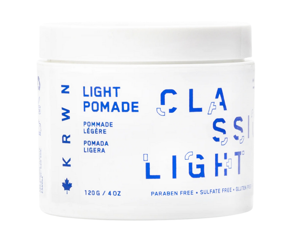 Classic Light Pomade Wax Extra Firm Hold, 120 g – Krwn : Styling ...