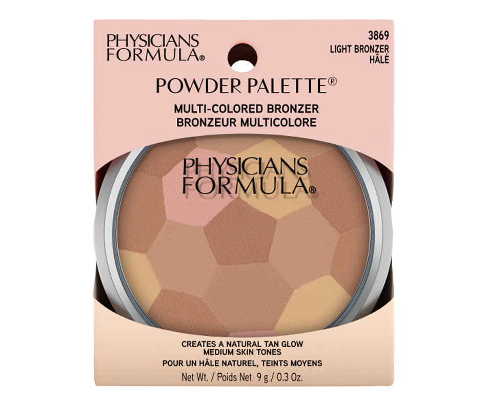 Multi-Colored Pressed Powder Palette, Light Bronzer, 9 g – Physicians ...
