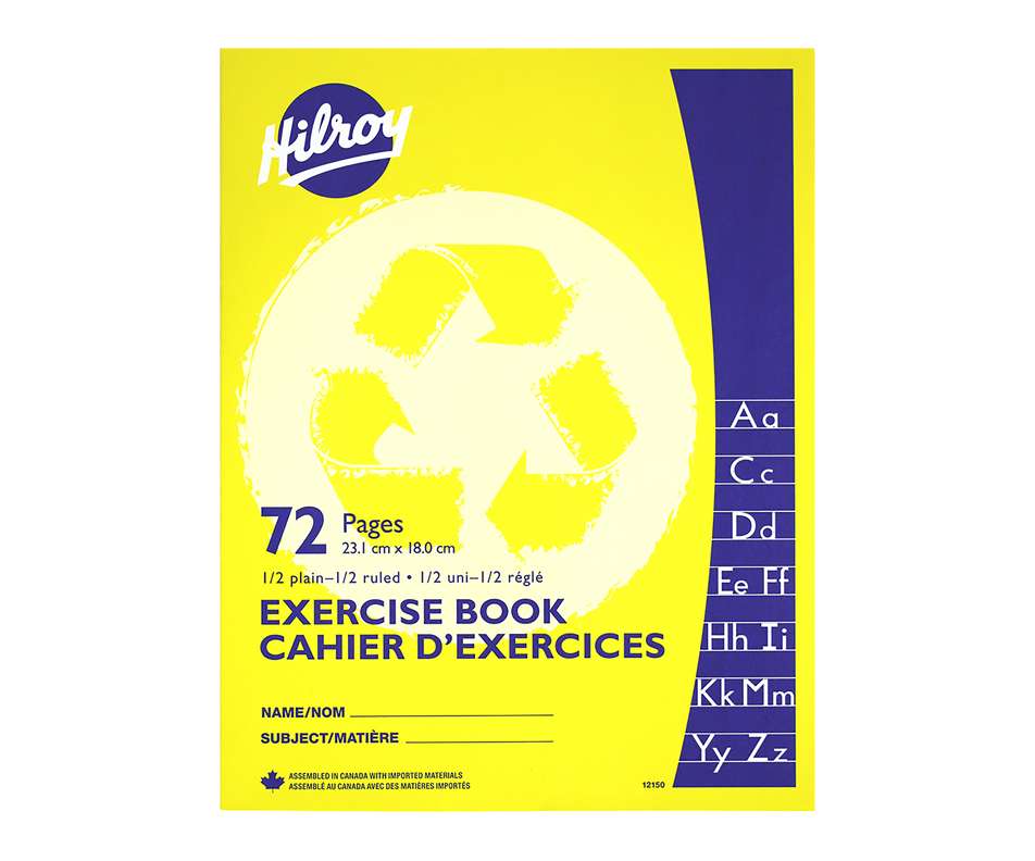 Stitched Exercise Book 72 Pages – Hilroy : Notebooks and Papers | Jean ...
