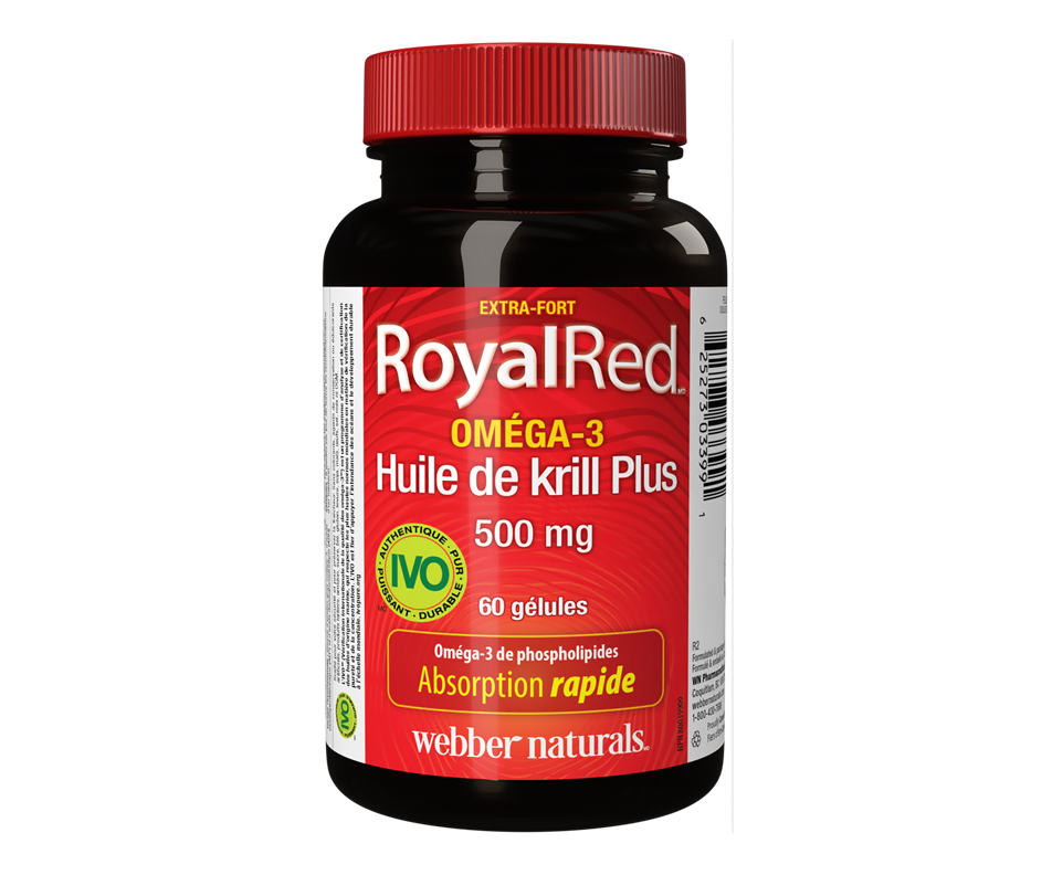 RoyalRed Omega-3 and Krill Oil Plus Extra Strength, 60 units – Webber ...