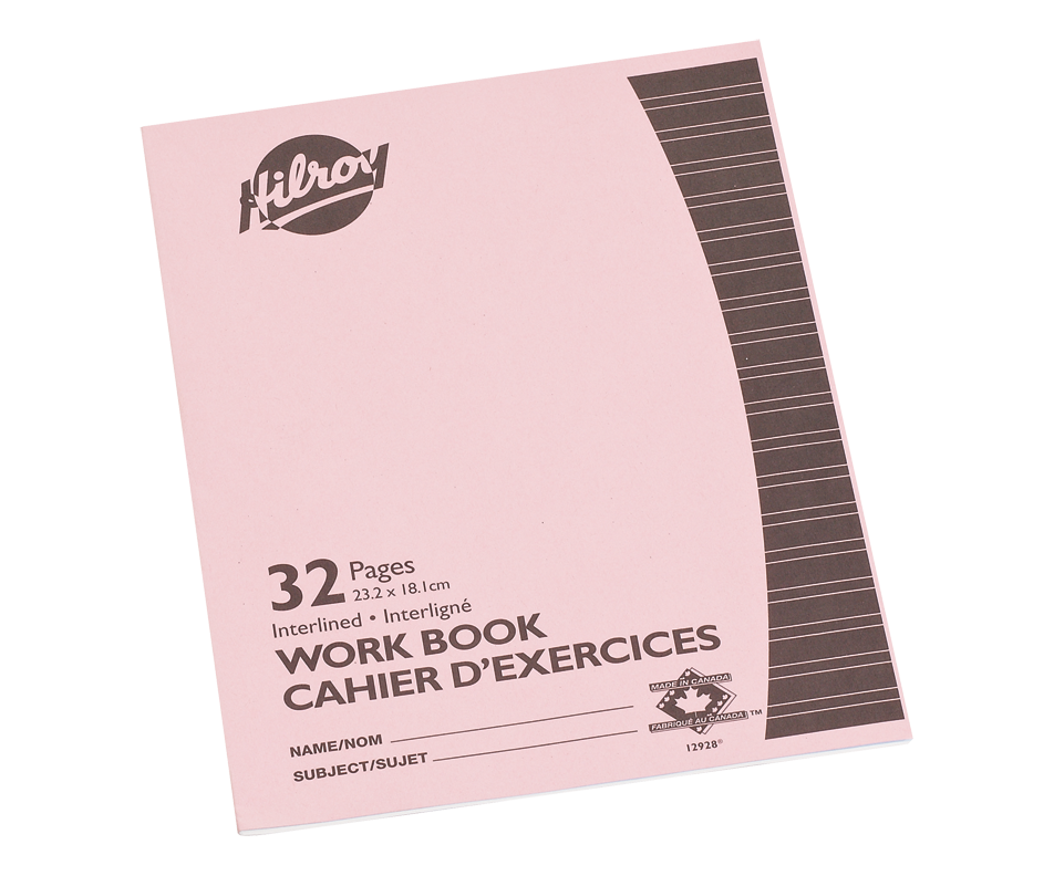 Interlined Work Book – Hilroy : Notebooks and Papers | Jean Coutu