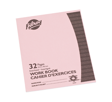 Interlined Work Book – Hilroy : Notebooks and Papers | Jean Coutu