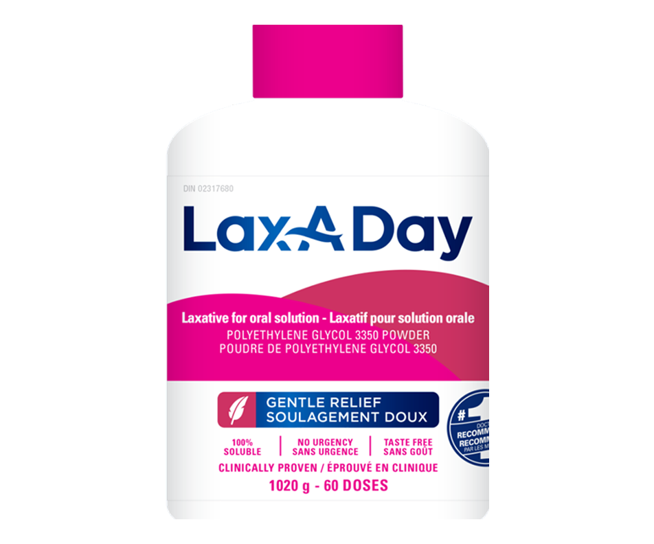 Oral Solution Laxative, 1020 g – Lax-A-Day : Tablet | Jean Coutu