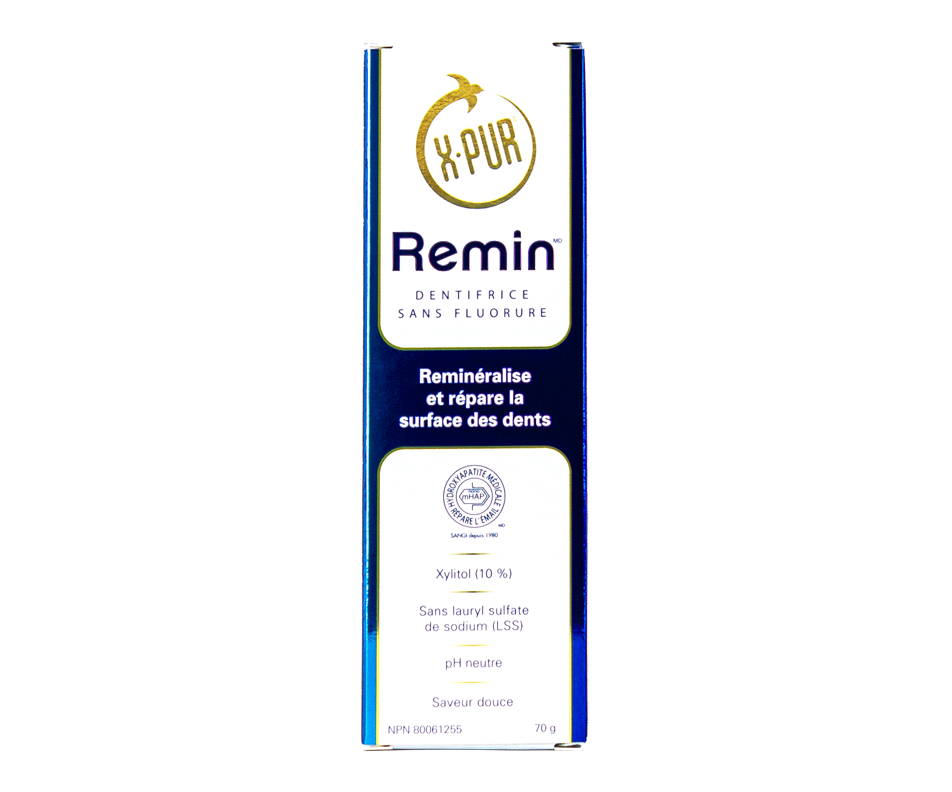 Remin dentifrice à l'hydroxyapatite, 70 g – X-Pur : Rince-bouche | Jean ...