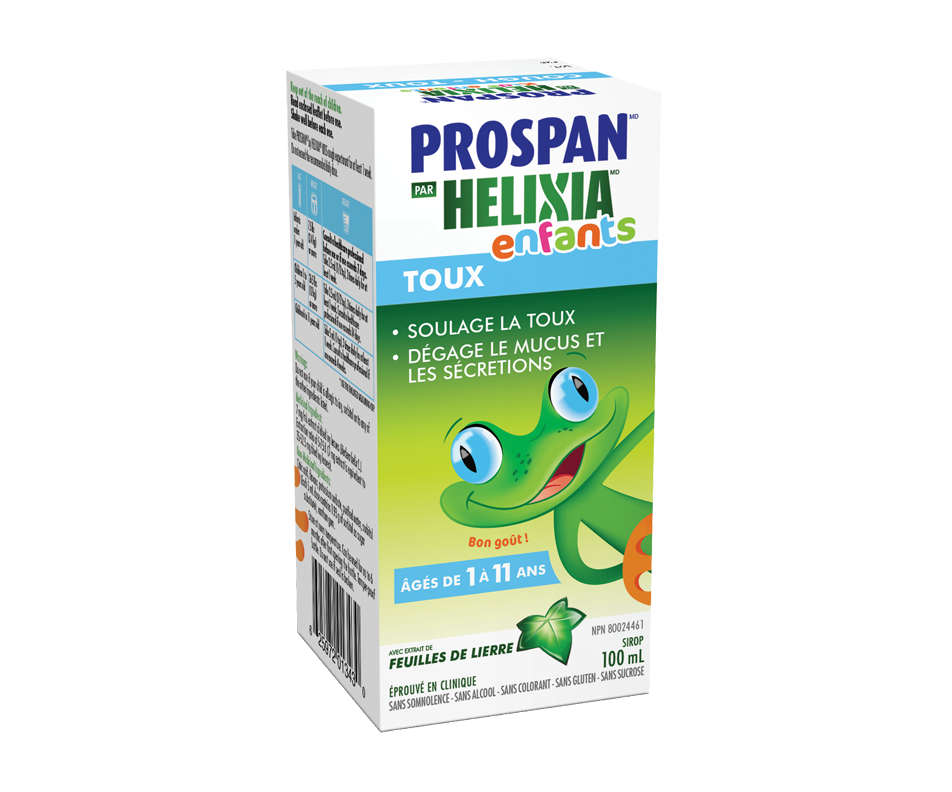 Sirop contre la toux pour enfants, 100 ml – Helixia Prospan : Sirop ...