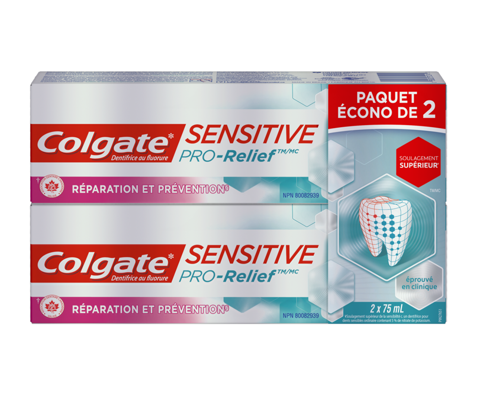 Sensitive Pro-Relief réparation et prévention dentifrice, 75 ml ...