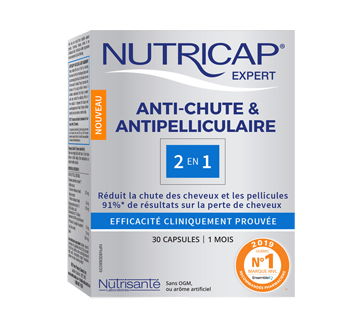 Nutricap Expert anti-chute & anti-pelliculaire, 30 unités – Nutricap ...