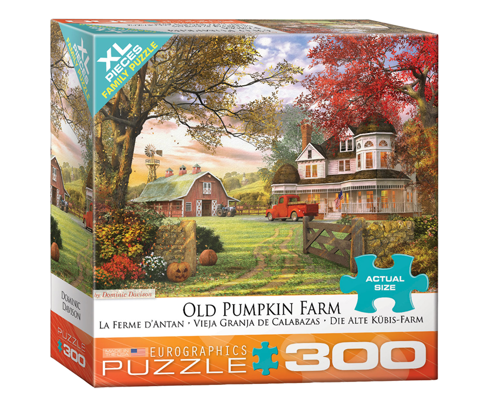 Casse-tête 300 morceaux, la ferme d'antan, 1 unité – Eurographics ...
