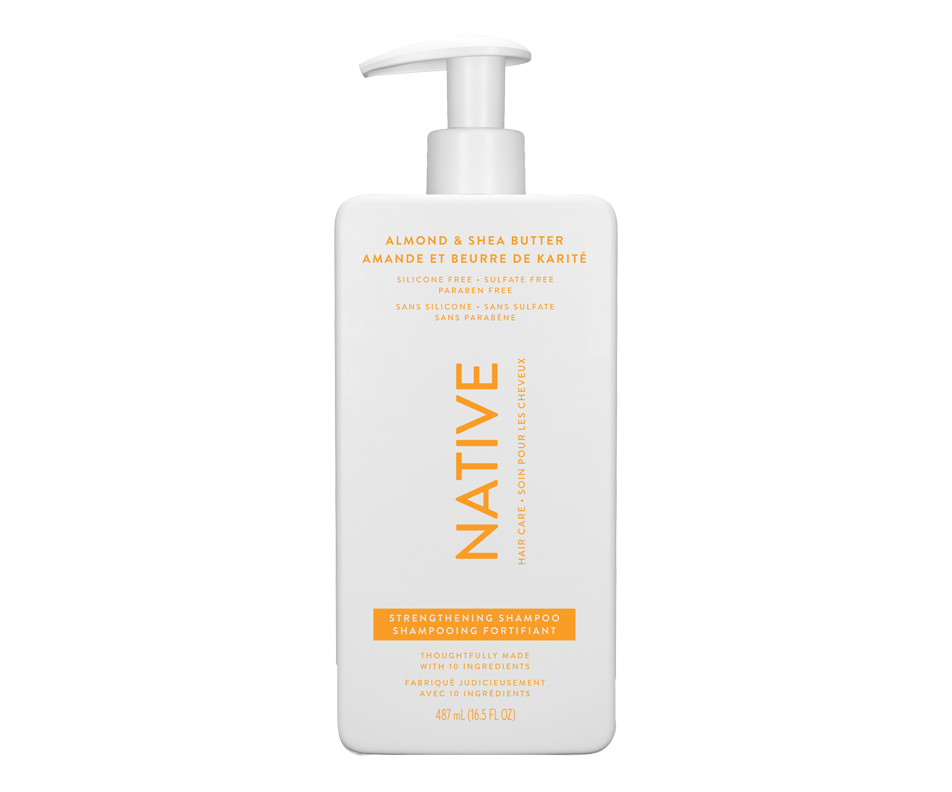 Shampooing fortifiant amande et karité, 487 ml – Native : Régulier ...