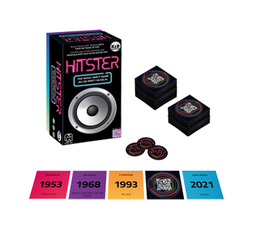 Hitster jeu de cartes musical (version bilingue), 1 unité – K.I.D ...