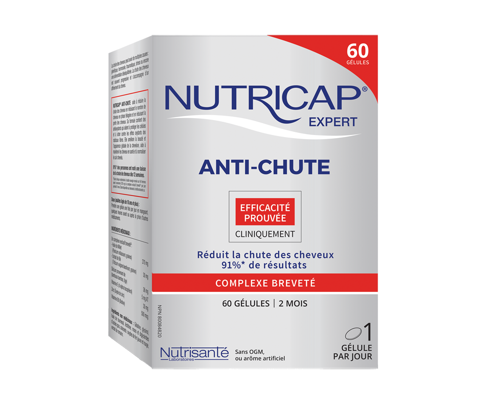 Anti-Chute Format Économique 60', 60 unités – Nutricap : Capillaire ...
