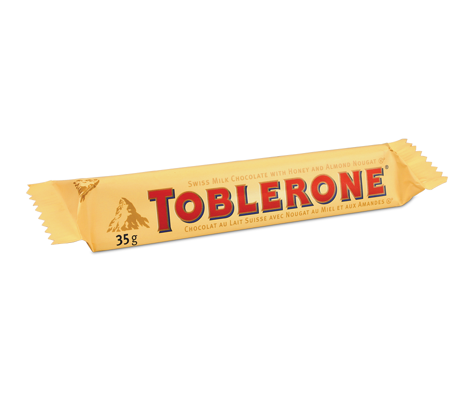 Toblerone lait, 35 g – Toblerone : Barre régulière | Jean Coutu