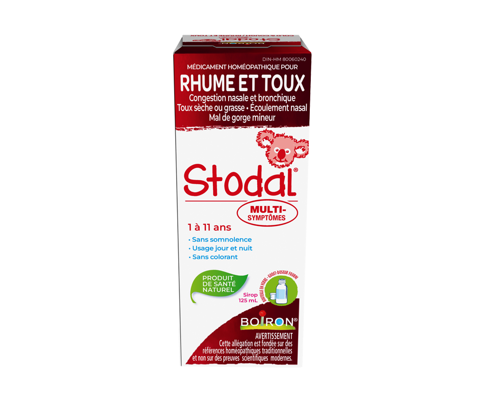 Stodal Multi-Symptômes Rhume et Toux sirop pour enfants, 125 ml ...